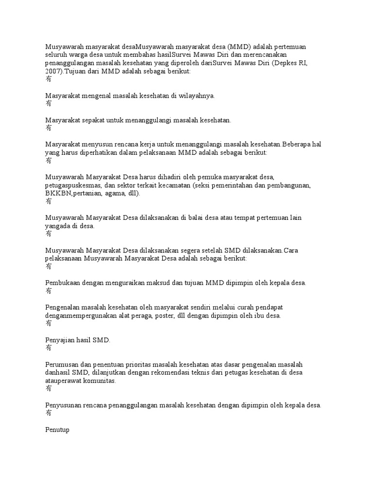 MMD | PDF | Pengembangan Diri | Kesehatan Holistik