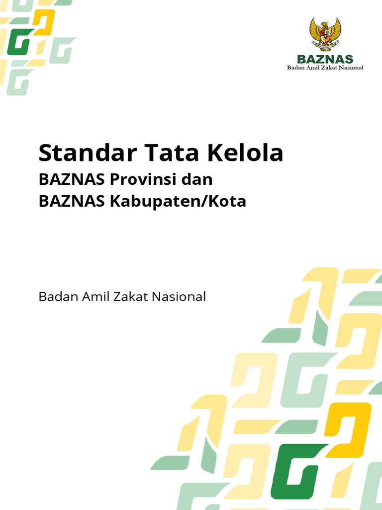 Standar Tata Kelola BAZNAS Daerah V1.5a (1) - 1 | PDF