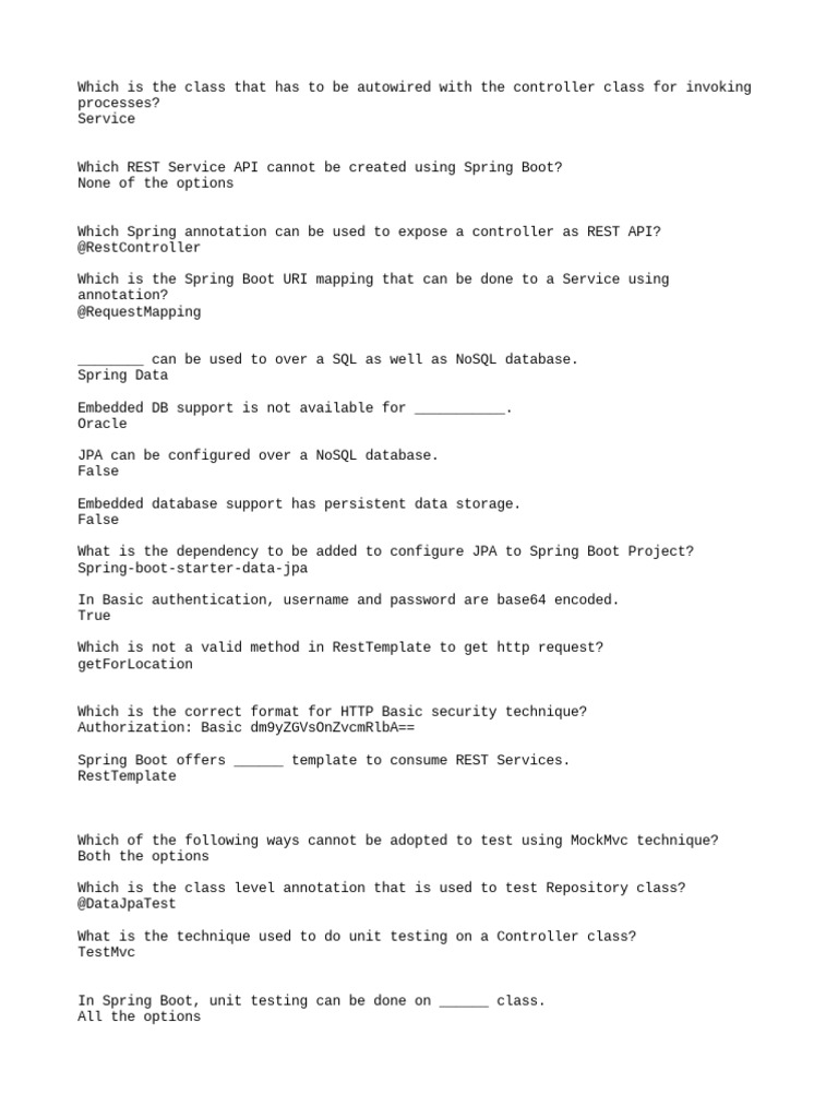 Spring Boot - API Cantabile | PDF | Spring Framework | Representational State Transfer