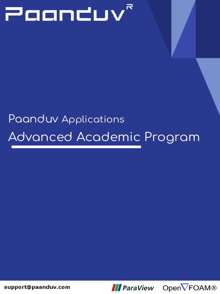 Paanduv Applications Advanced Academic Program | PDF | Computational Fluid Dynamics | Computing