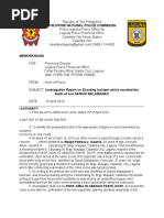 Spot Report, Progress Report and Final Report | PDF | Police | Prosecutor