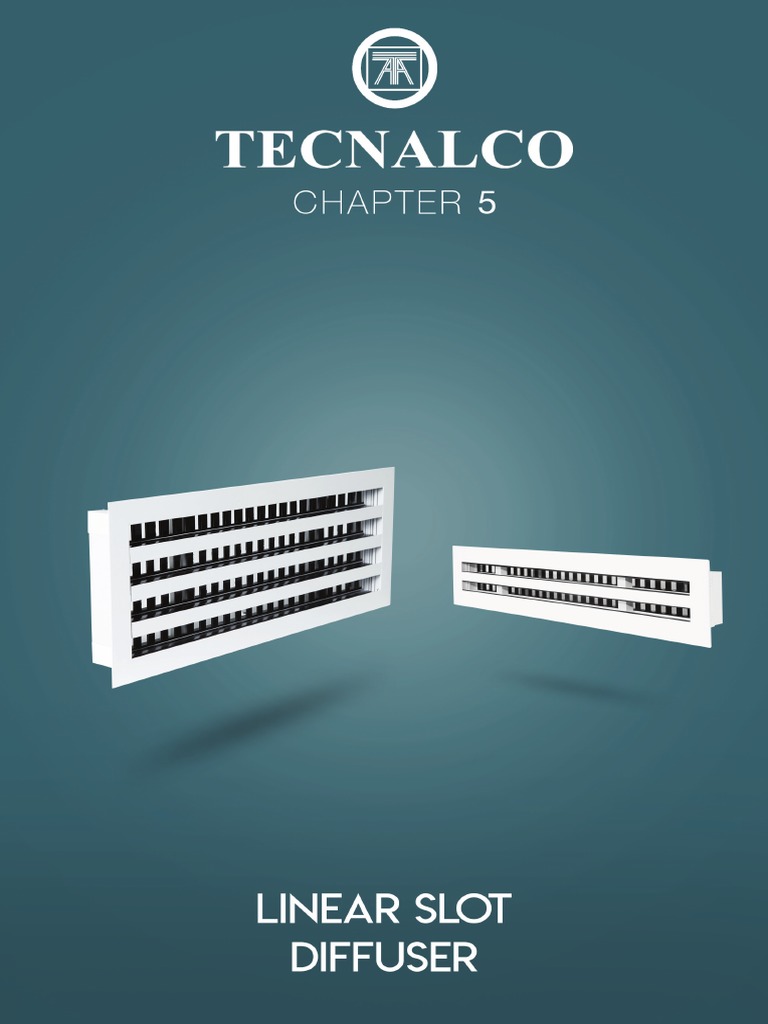 Linear Slot Diffusers 1 | PDF | Extrusion | Flow Measurement