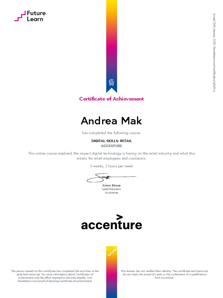 Accenture | PDF | Learning | Computing