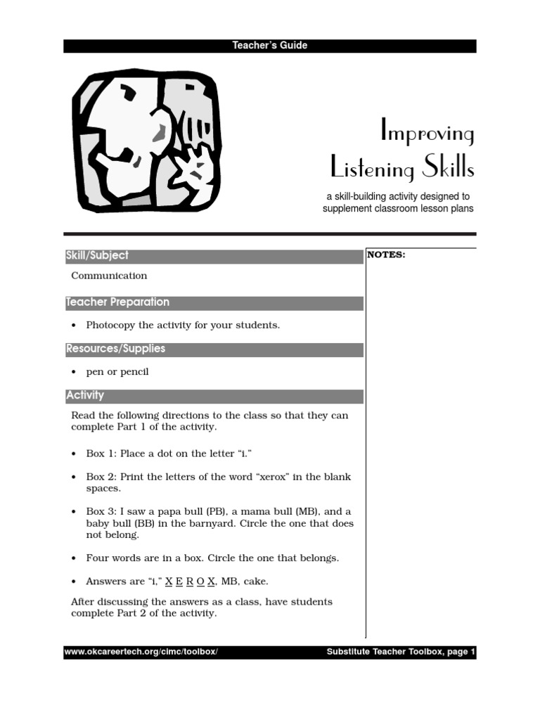 Sample Activities | PDF