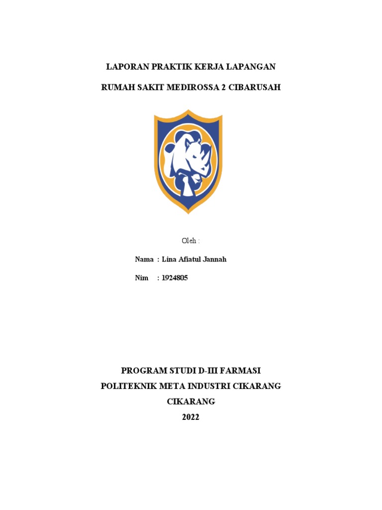 Tugas dan Tanggung Jawab TTK di RS Medirossa | PDF