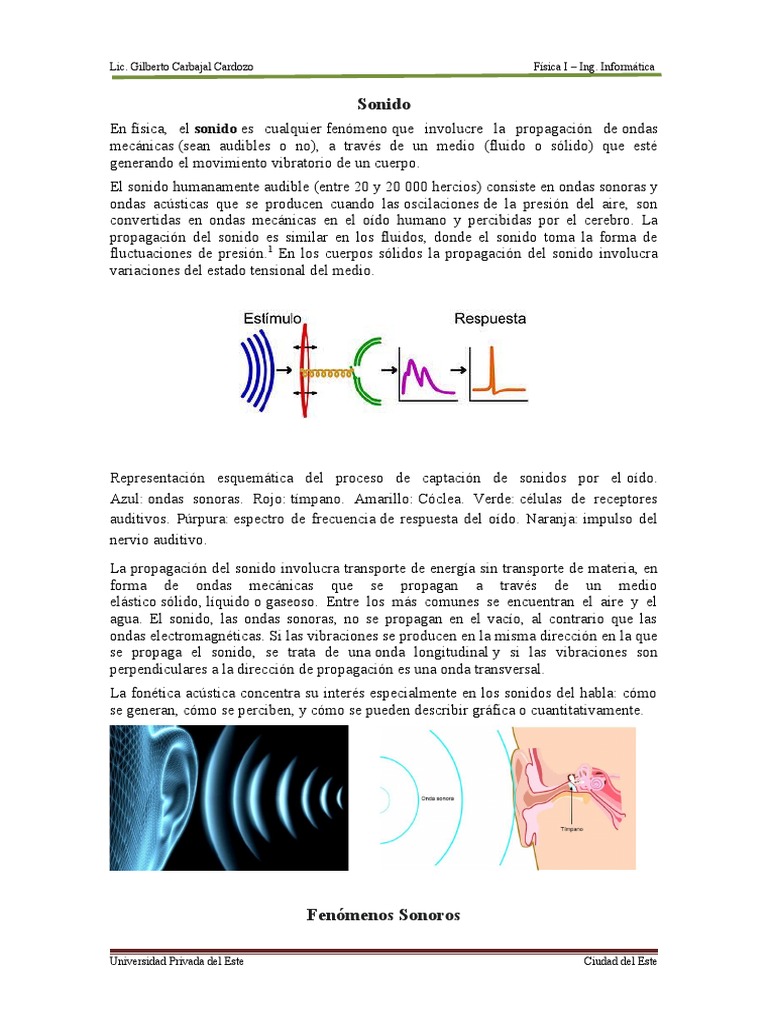 Sonido | PDF | Sonido | Olas