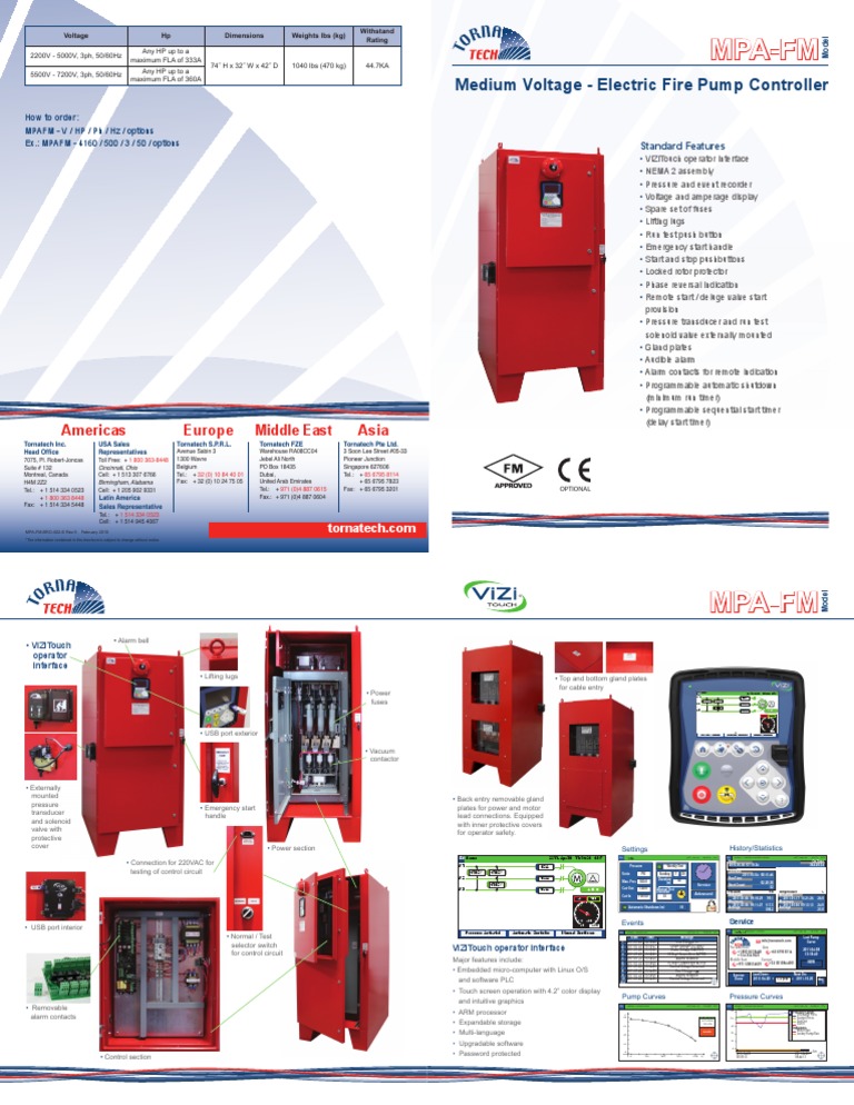 MPA-FM-BRO-002-E Rev.5 | PDF | Electricity | Equipment