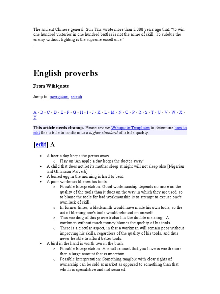 English Proverbs | PDF | Proverb | Laughter
