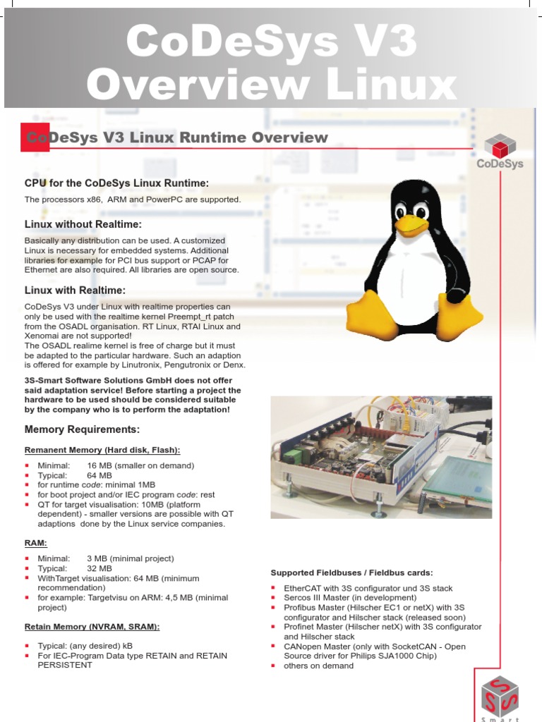 CoDeSys V3 Linux - E | Download Free PDF | Linux | Office Equipment