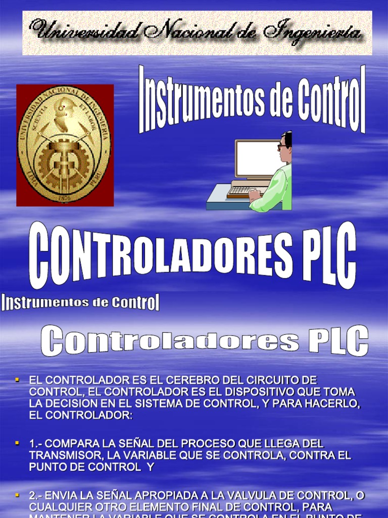 La estructura y funciones básicas de un Controlador Lógico Programable (PLC) | PDF | Controlador ...