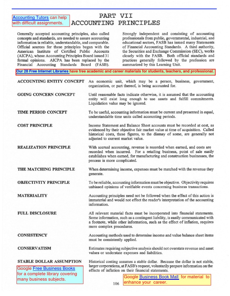 Accounting Principles | PDF