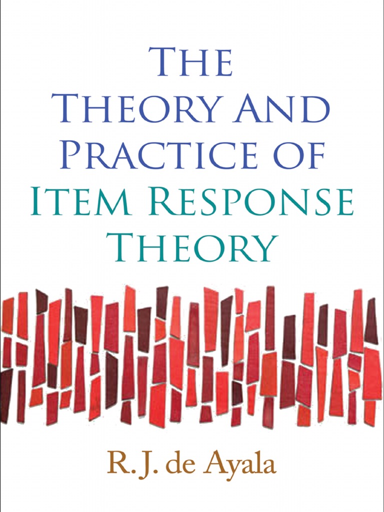 The Theory and Practice of Item Response Theory | PDF | Psychometrics ...
