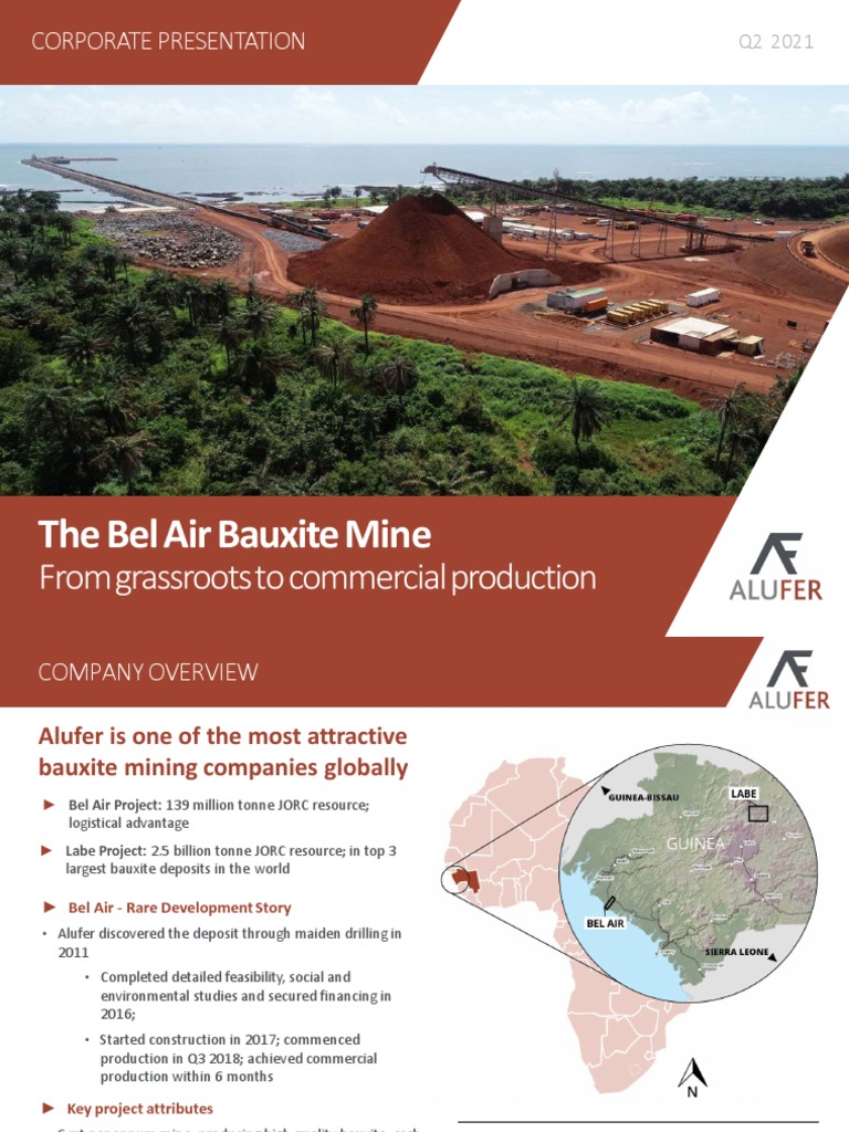 Alufer - CorporatePresentation Q2 2021 1 | PDF | Mining | Aluminium