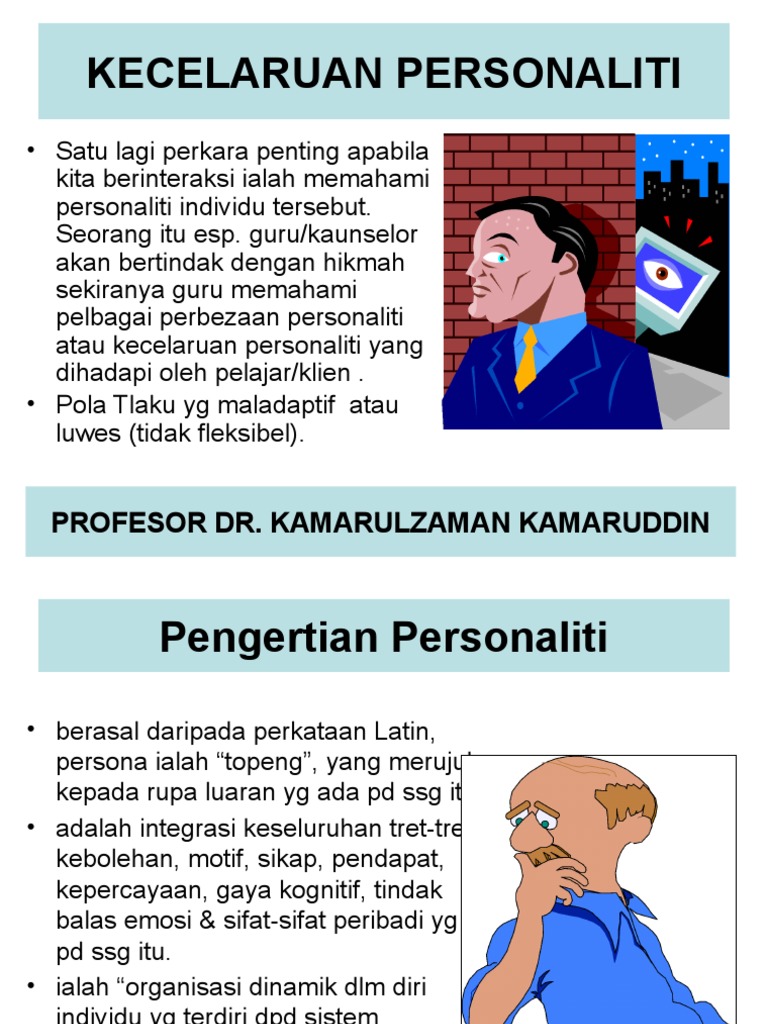 Kecelaruan 10 - Personaliti 2019 | PDF