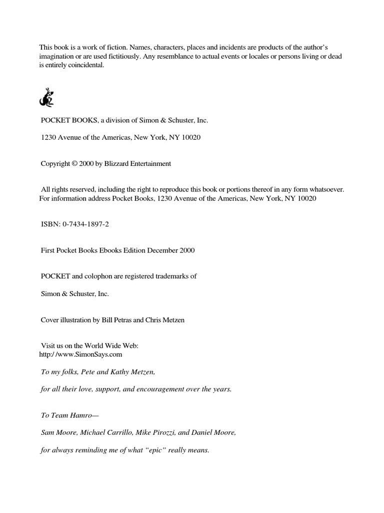 Warcraft - (2000) of Blood and Honor | PDF