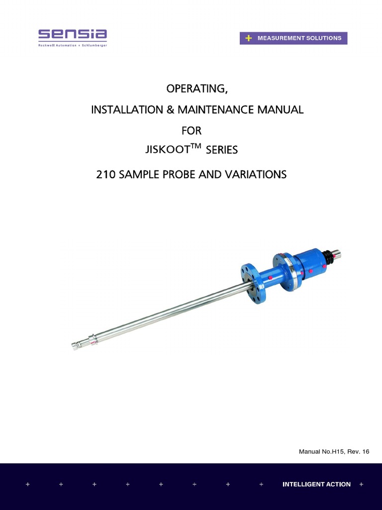 Operating, Installation & Maintenance Manual FOR Jiskoot Series 210 ...