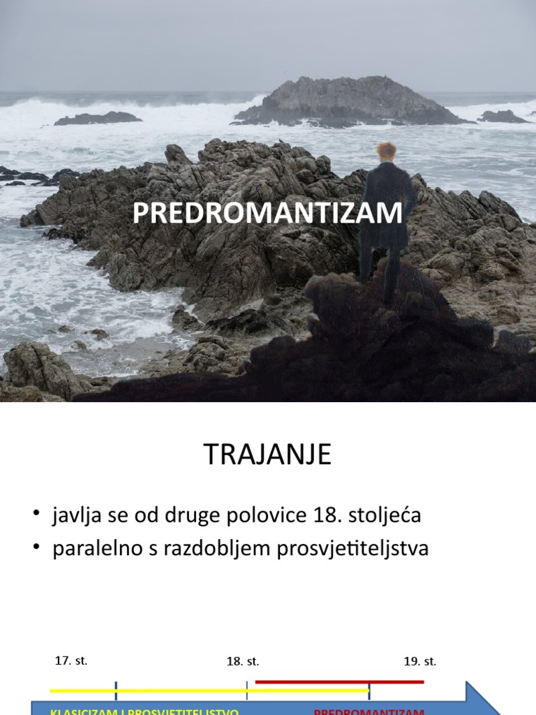Predromantizam I Romantizam U Europskim Knjizevnostima | PDF