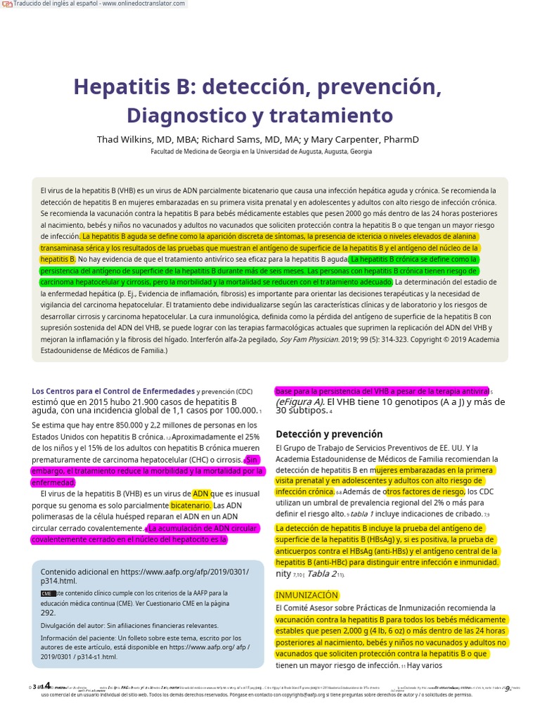 Hepatitis B Screening, Prevention, Diagnosis and Treatment - 2019.en ...