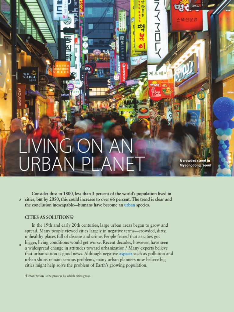 Reading Comprehension 1 | PDF | Urbanization | Transport