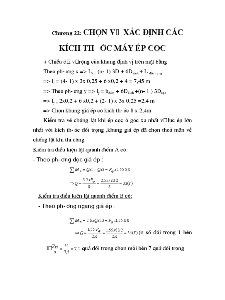 EP COC Calculation and Requirements | PDF