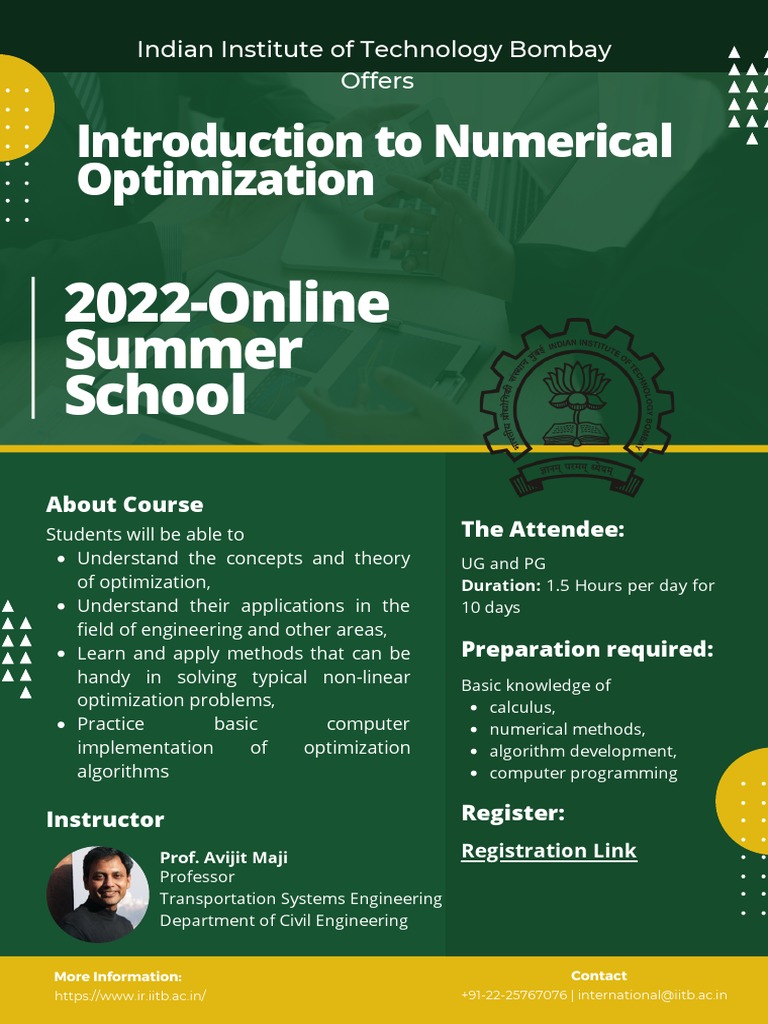 Introduction To Numerical Optimization | PDF