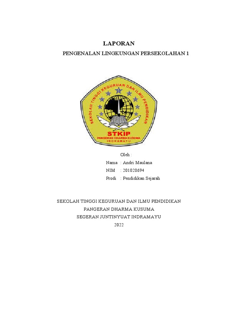 Laporan PLP Andri 2 | PDF