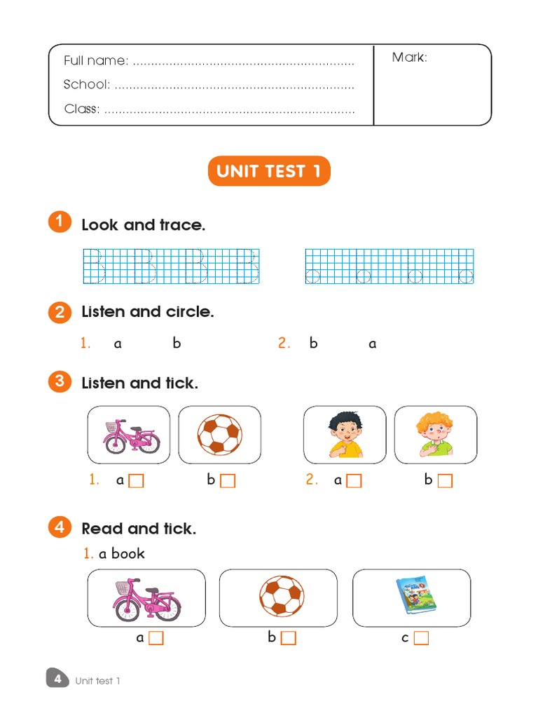 Unit Test 1: Look and Trace | PDF