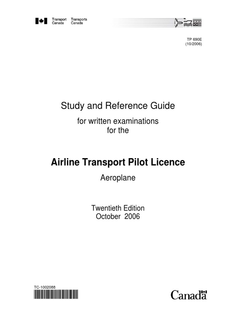 ATPL Study and Reference Guide | PDF | Instrument Flight Rules | Visual ...
