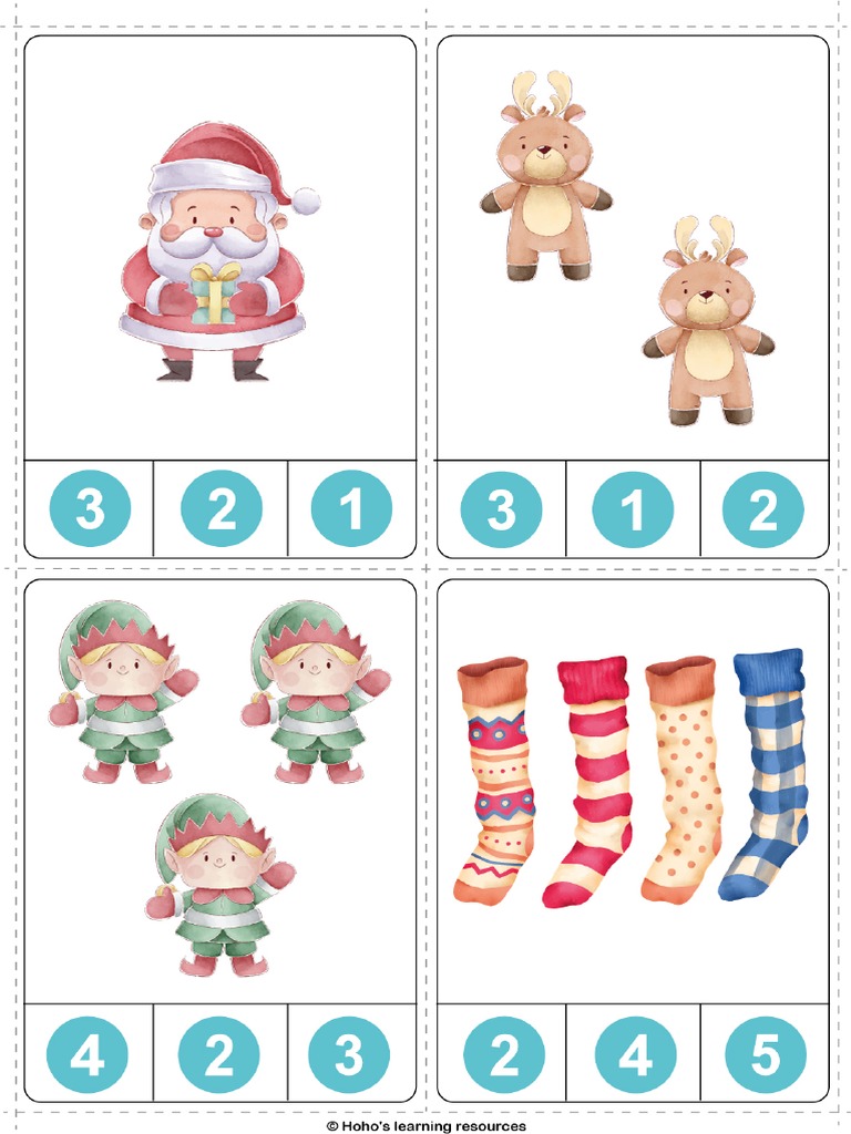 Counting Cards 1-20 | PDF