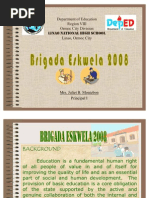 Brigada Eskwela Pledge of Commitment | PDF