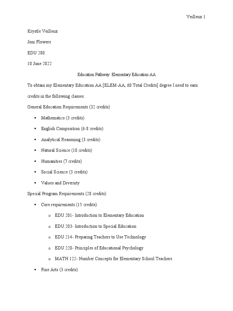 Education Pathway | PDF