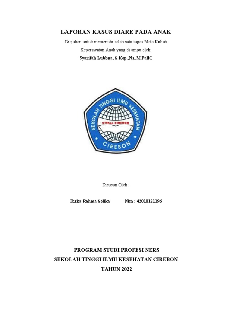 Laporan Kasus Diare pada Anak | PDF