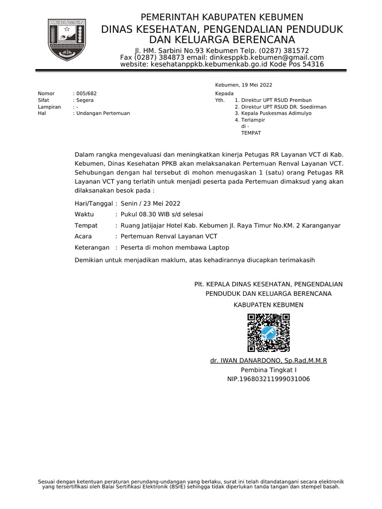 Surat Undangan | PDF