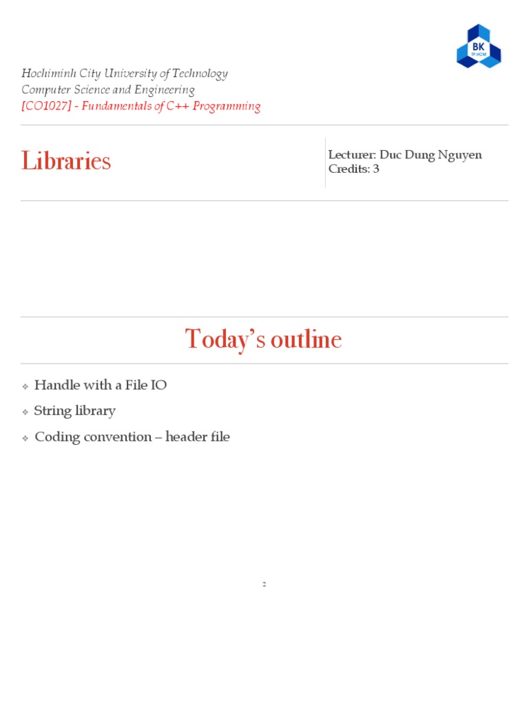 Hochiminh City University Of Technology Computer Science And Engineering Download Free Pdf