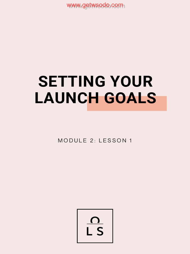 01-Module 2 Lesson 1 Workbook | PDF