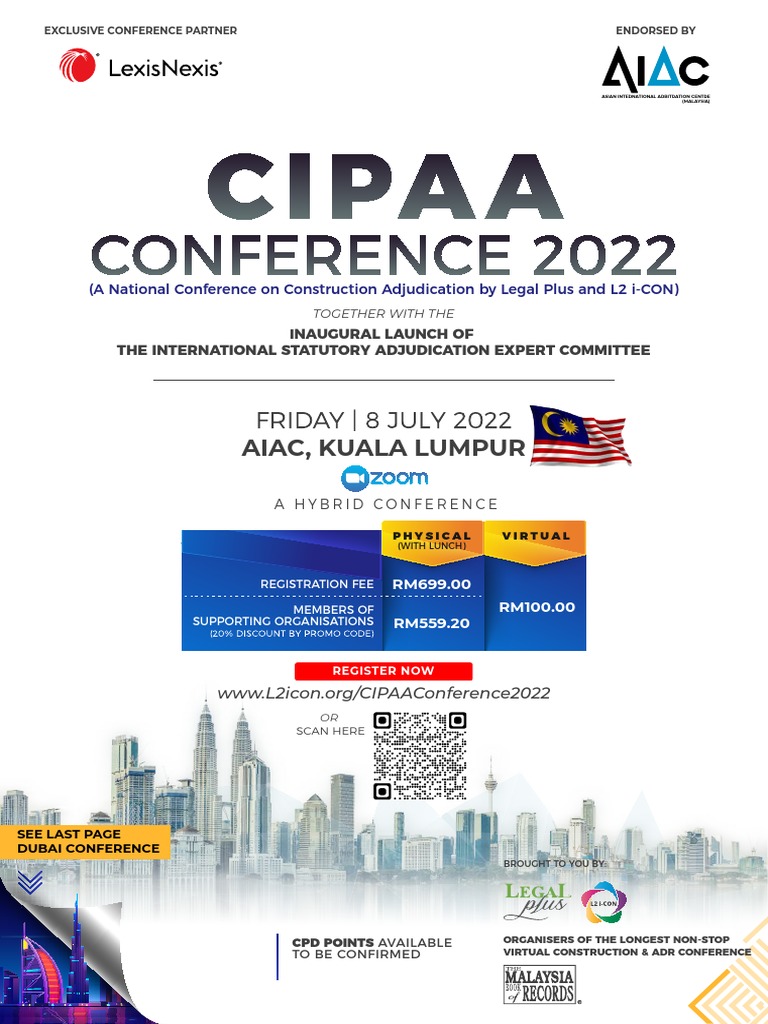 CIPAA Conference 2022 | PDF | Malaysia | Judge