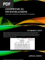 Geophysics (Electric Method) | PDF | Electrical Resistivity And ...