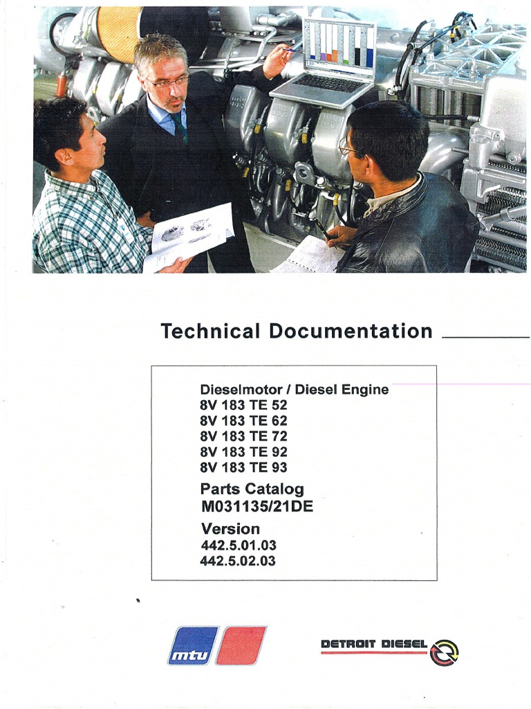 Part Catalogue 8V 183 TE 52,62,72,92, 93 | PDF