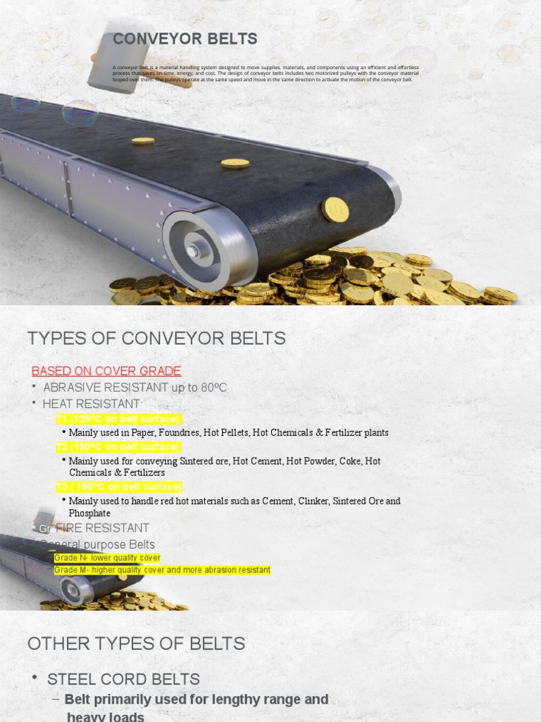 An In-Depth Guide to Conveyor Belt Types, Materials, Splicing ...
