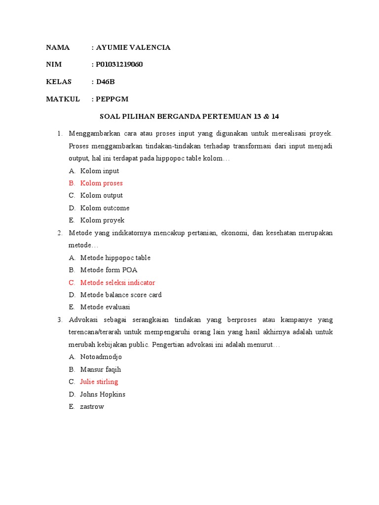 PEPPGM Ayumie Valencia | PDF