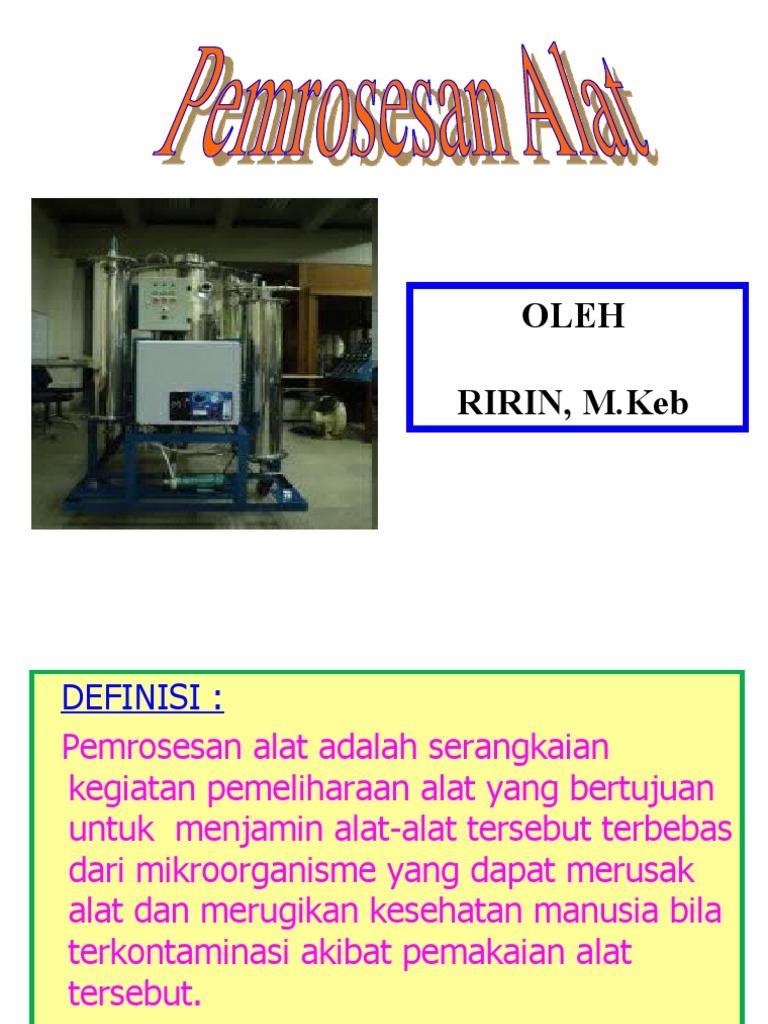 Pemprosesan Alat | PDF