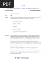 Crea Test de Inteligencia Creativa | PDF | Inteligencia | Creatividad