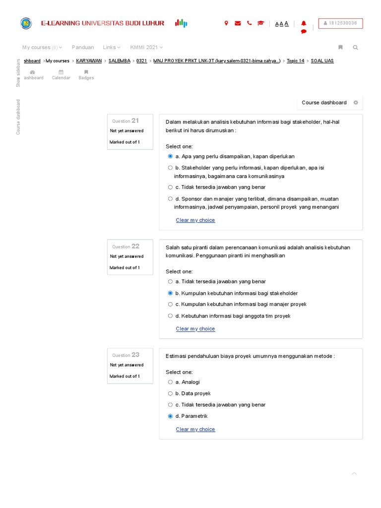 SOAL UAS (Page 3 of 4) | PDF