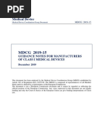 MDCG 2019 13 Sampling MDR IVDR | PDF | Medical Device
