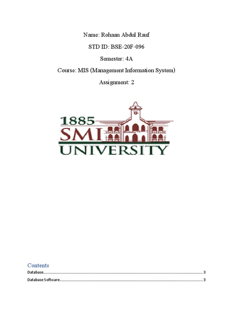 An In-Depth Analysis of Popular Database Management Systems (DBMS ...