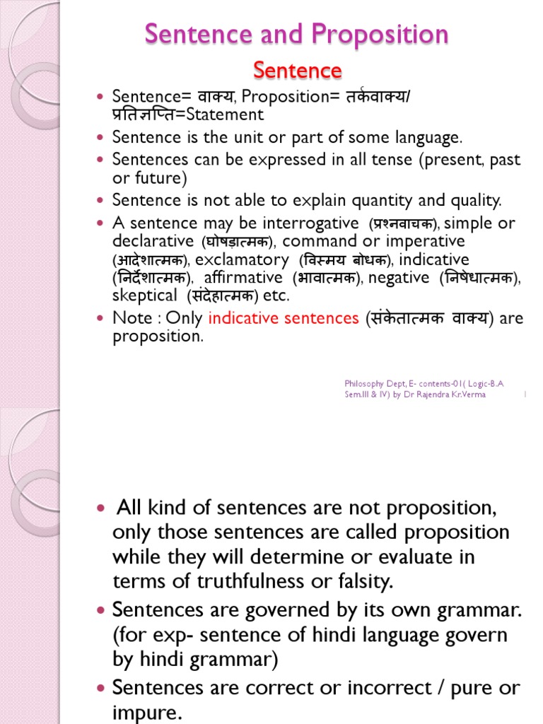 202004051207271900rajendra Verma Logic | PDF | Proposition | Predicate (Grammar)