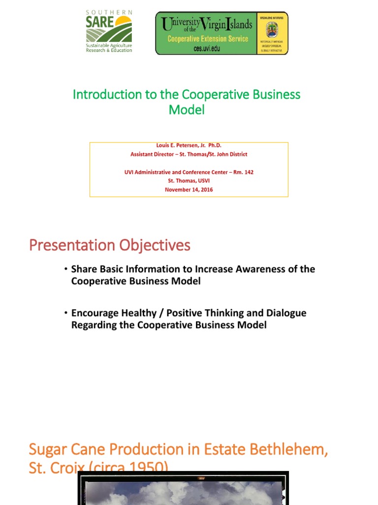 Introduction to Cooperative Business Model | PDF | Cooperative ...