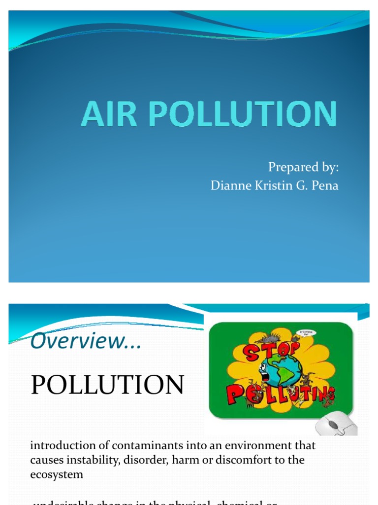 Air Pollution | PDF