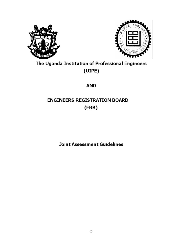 The Uganda Institution of Professional Engineers (UIPE) | PDF ...