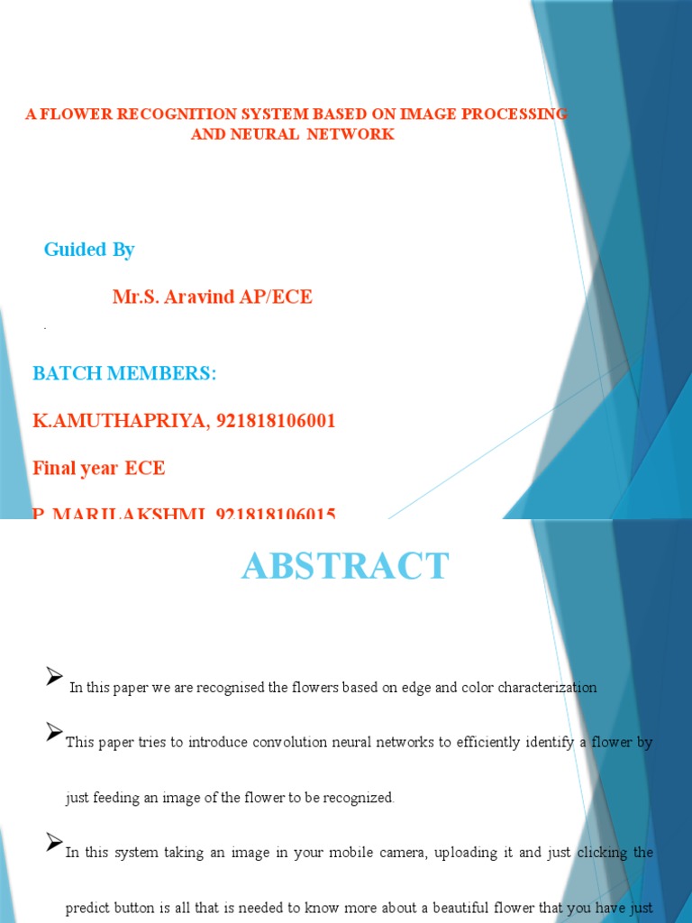 A Flower Recognition System Based On Image Processing and Neural Network2 | PDF | Cognition ...